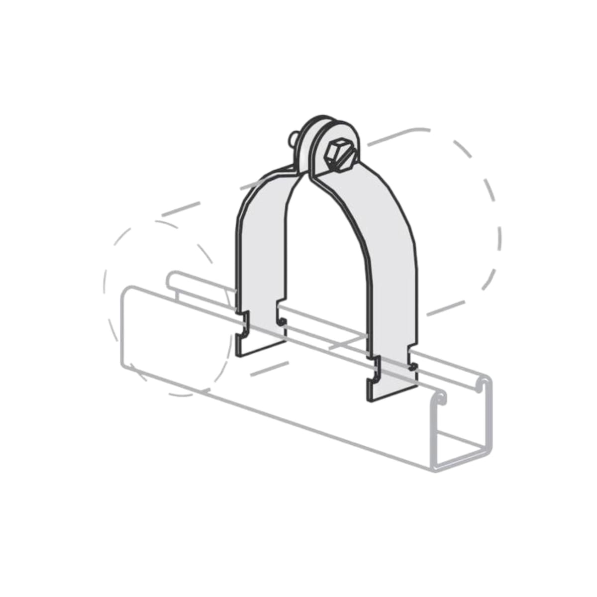 Riel Ruc Unistrut Zincado 42x42 2mm Tira 3 Metros | Ferrelectrica ...