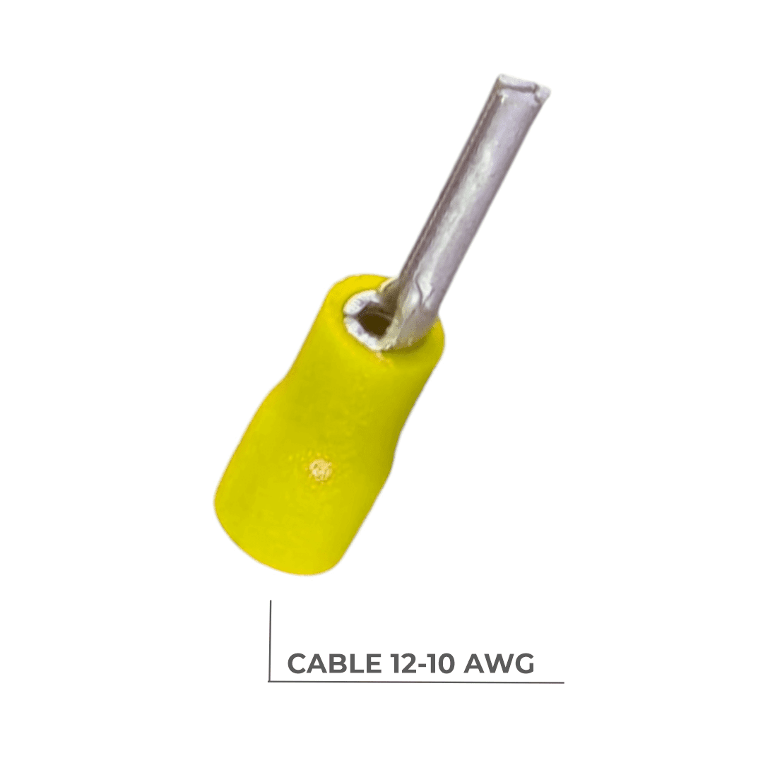 Terminal Punta 10-12 Awg Amarillo Bolsa 50 Unidades | Ferrelectrica ...