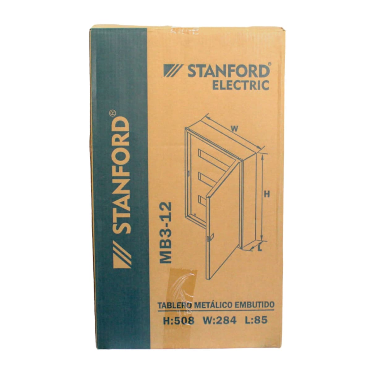 Tablero Metálico Embutido de 36CC IK10 RAL7032 Stanford | Ferrelectrica Materiales Electricos