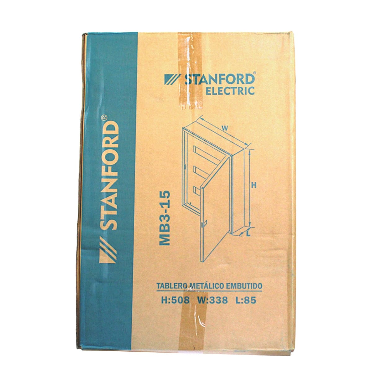 Tablero Metálico Embutido de 45CC IK10 RAL7032 Stanford | Ferrelectrica Materiales Electricos