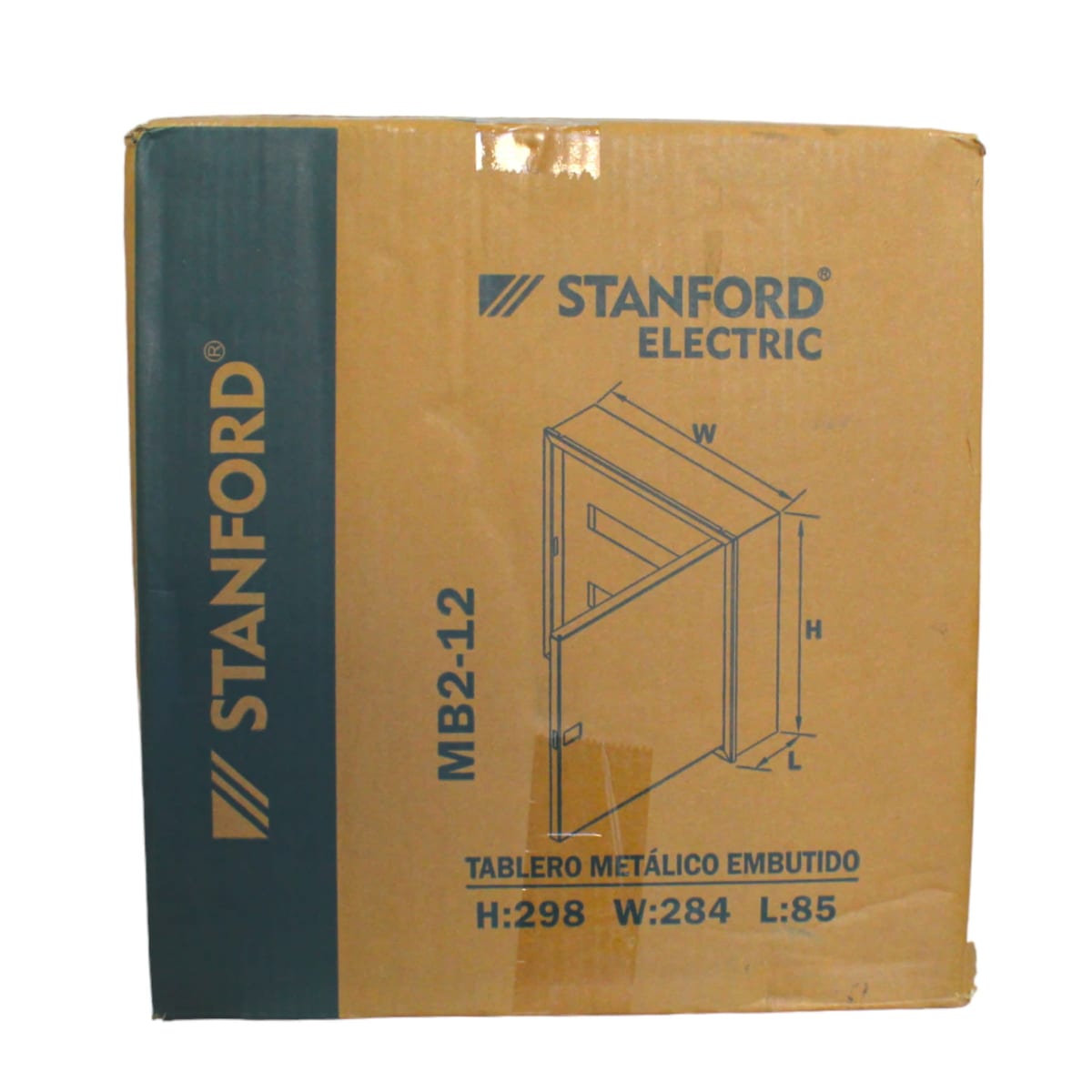 Tablero Metálico Embutido de 12CC IK10 RAL7032 Stanford | Ferrelectrica Materiales Electricos