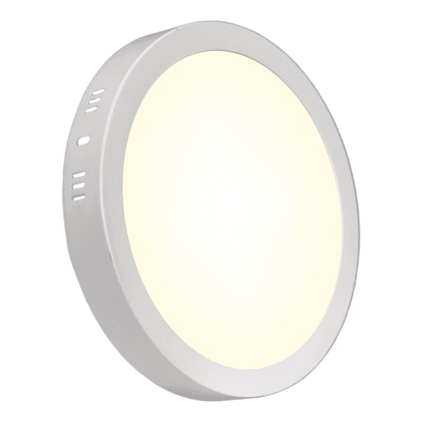 Panel Redondo Sobrepuesto 18W 4000K Stanford | Ferrelectrica Materiales ...