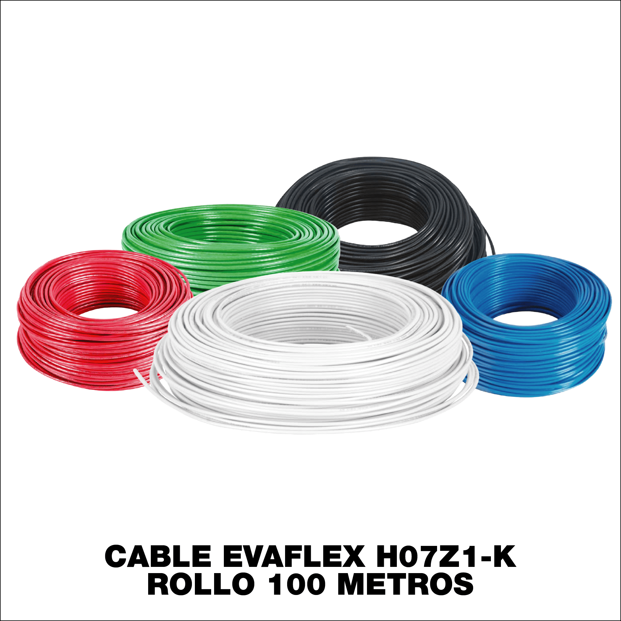 Cable Eva 1,5mm LH Evaflex (h07z1-k) 100 Mts | Ferrelectrica Materiales ...