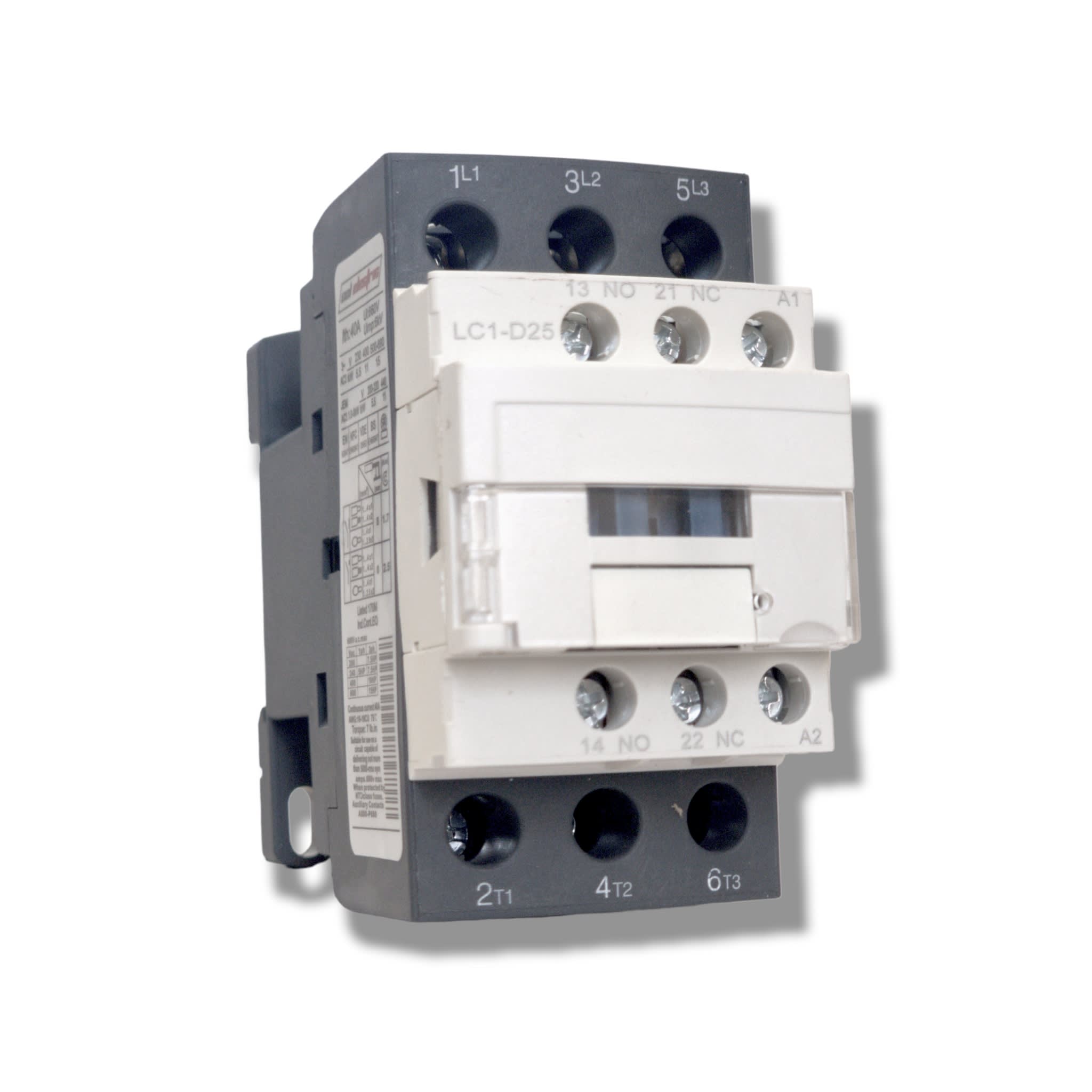 Contactor lc1d25m7 25A 220v 3P 380v 1nc+1no | Ferrelectrica SPA