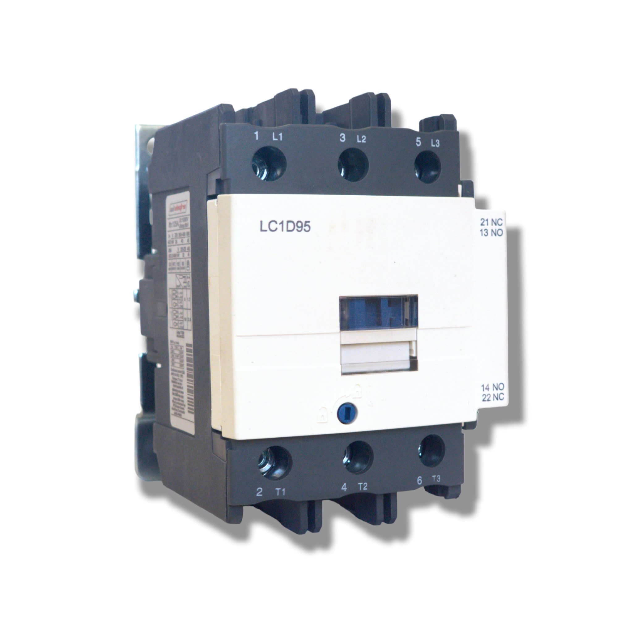 CONTACTOR LC1D95M7 95A 220v 3P 380v 1NC+1NO | Ferrelectrica SPA