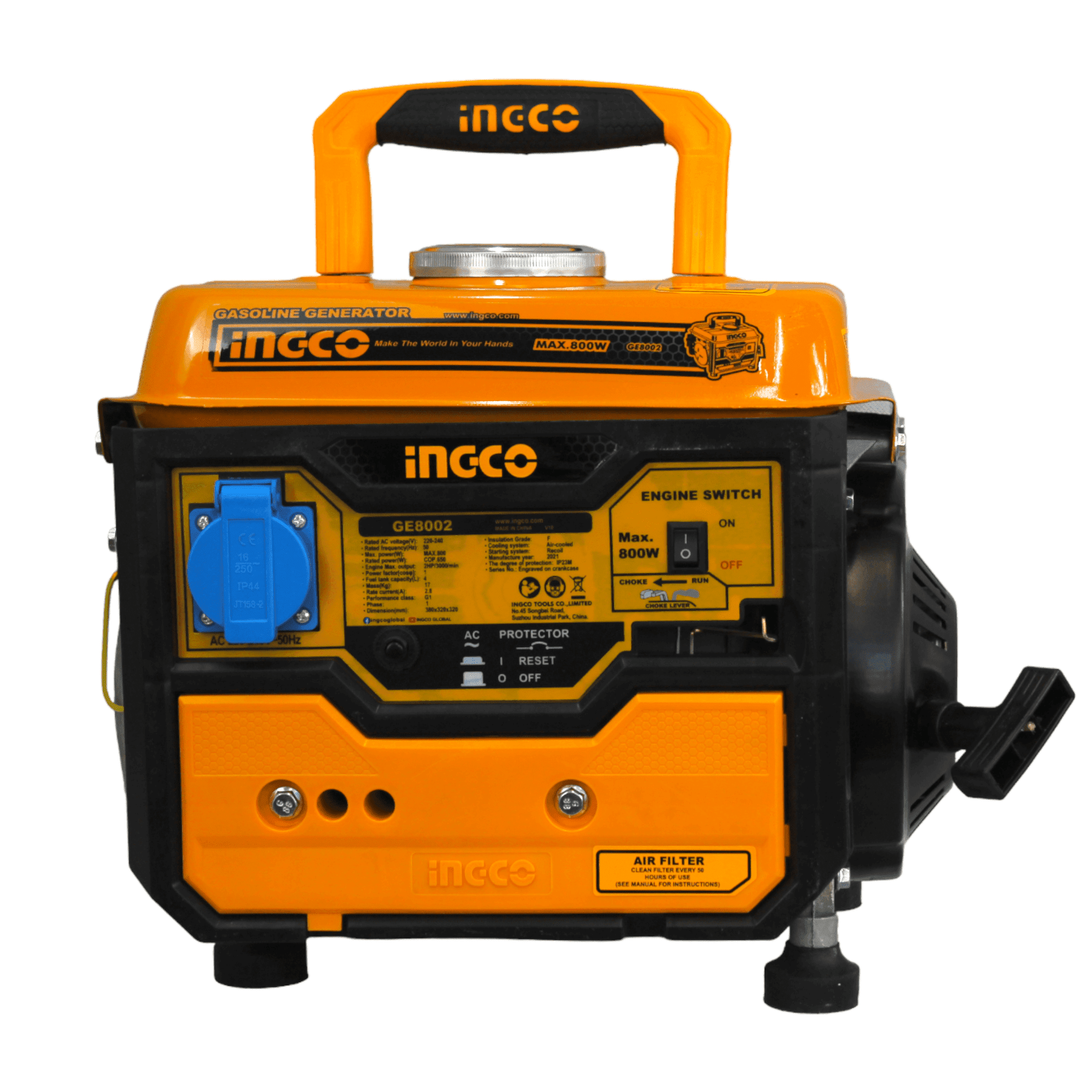 Generador Electrico 800W Industrial INGCO GE8002 | Ferrelectrica SPA