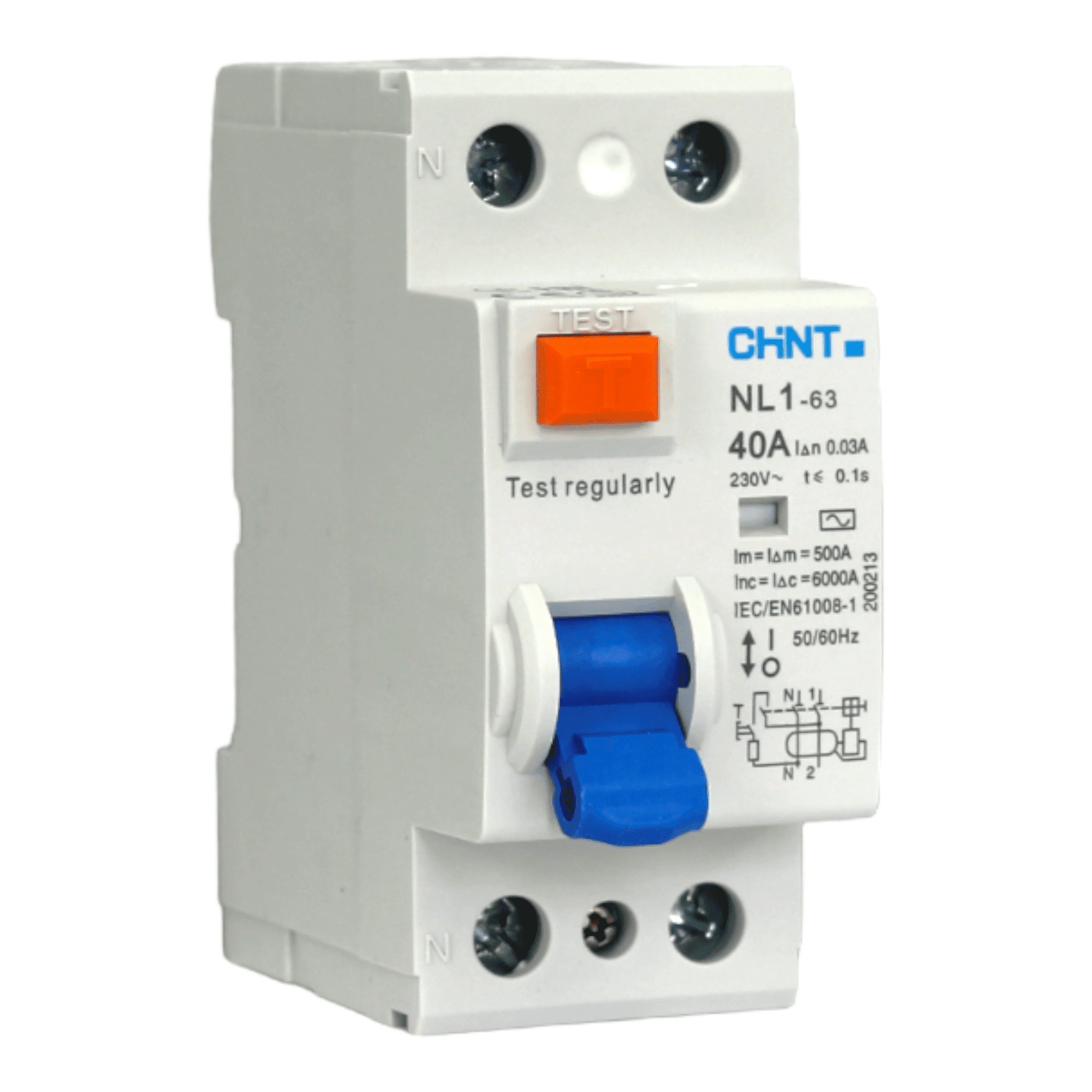 Interruptor Diferencial 2X40A 30Ma Nl1 AC Chint | Ferrelectrica SPA