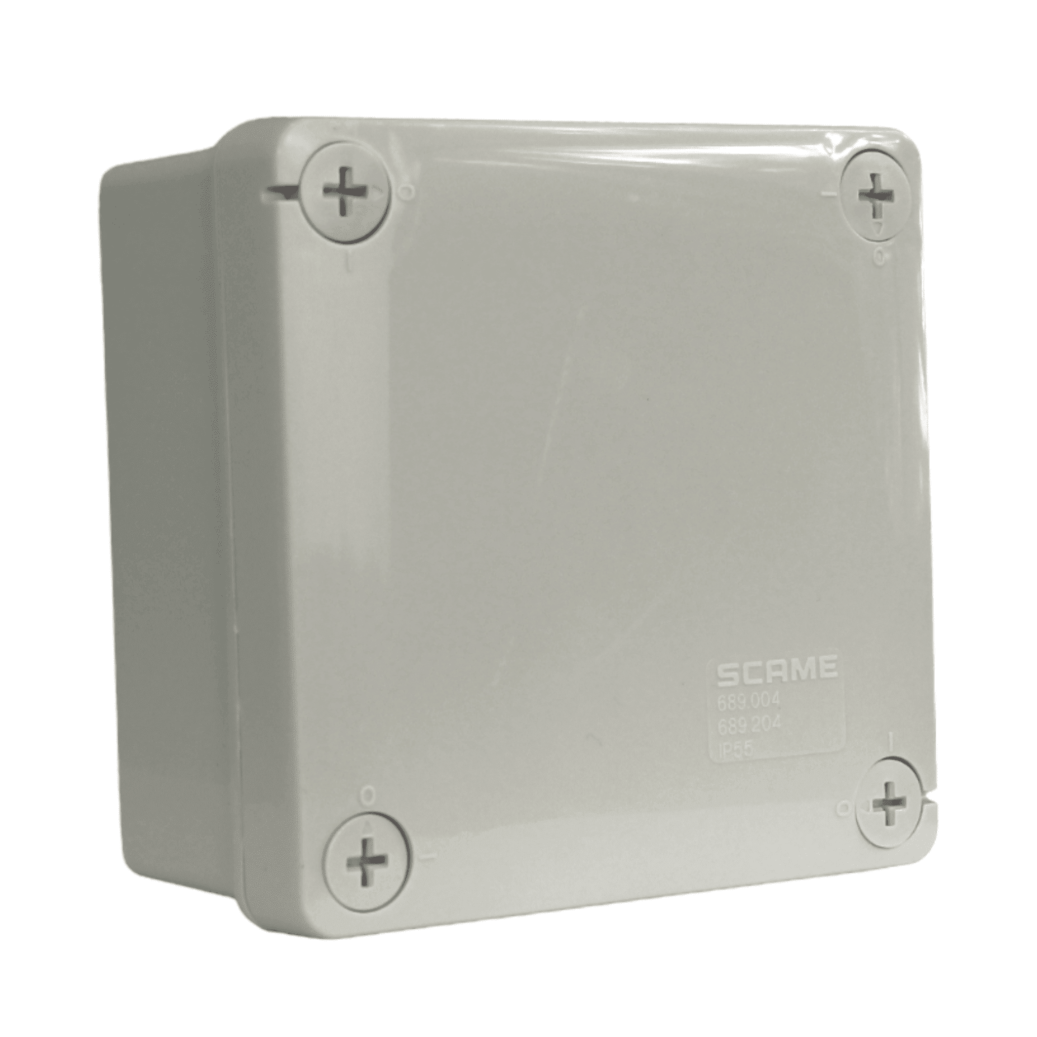 Caja Estanca Pvc 100x100x50 IP55 Lisa SCAME | Ferrelectrica Materiales ...