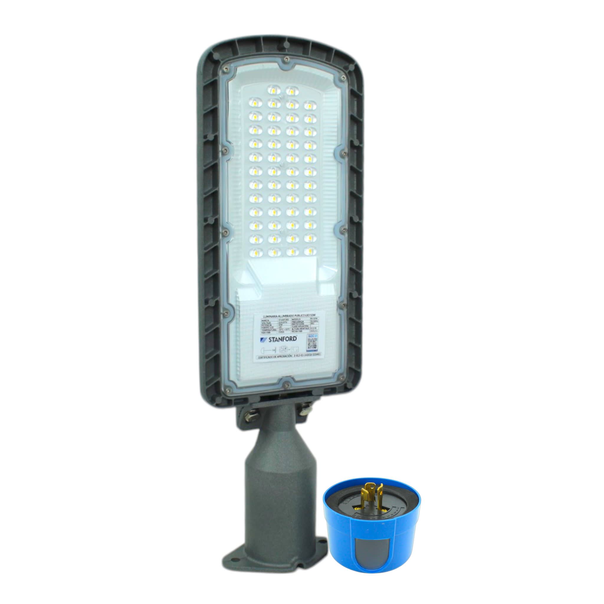 Luminaria Led Publica 50W IP65 Fotocelda Integrada Stanford ...