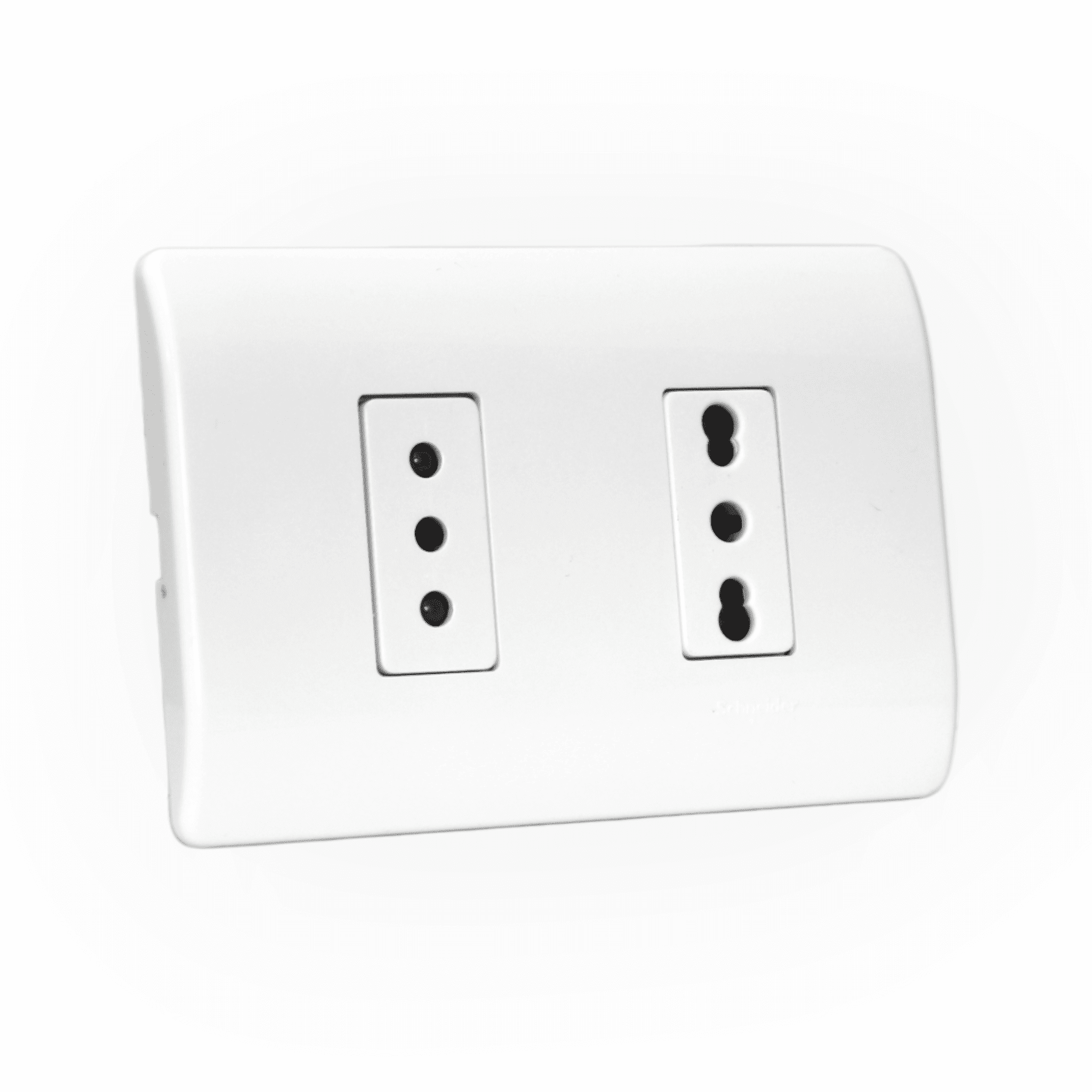 Tomacorriente Doble 10A + 10/16A 2P+T 250V Blanco GENESIS ...