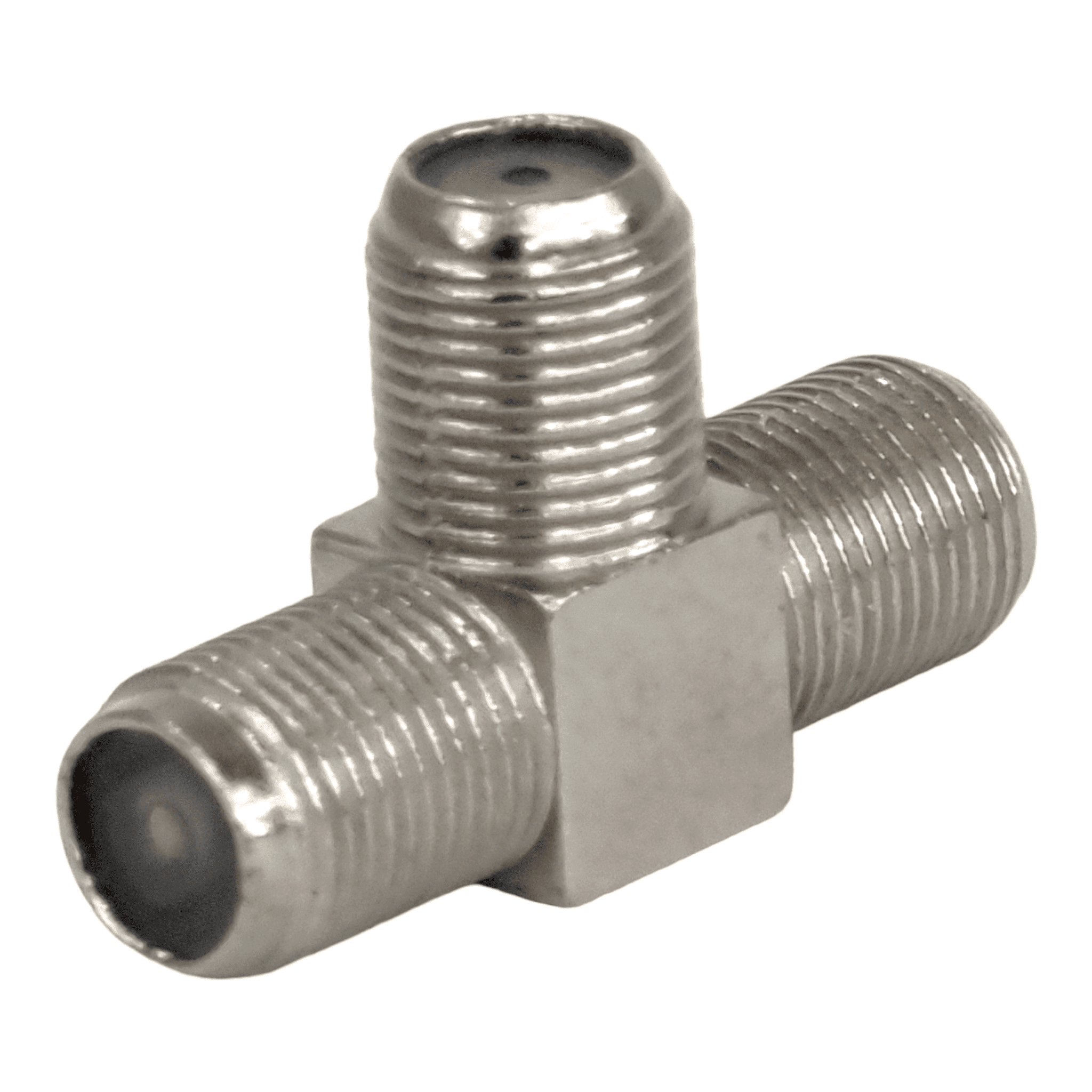 Conector Coaxial union Tipo T | Ferrelectrica Materiales Electricos