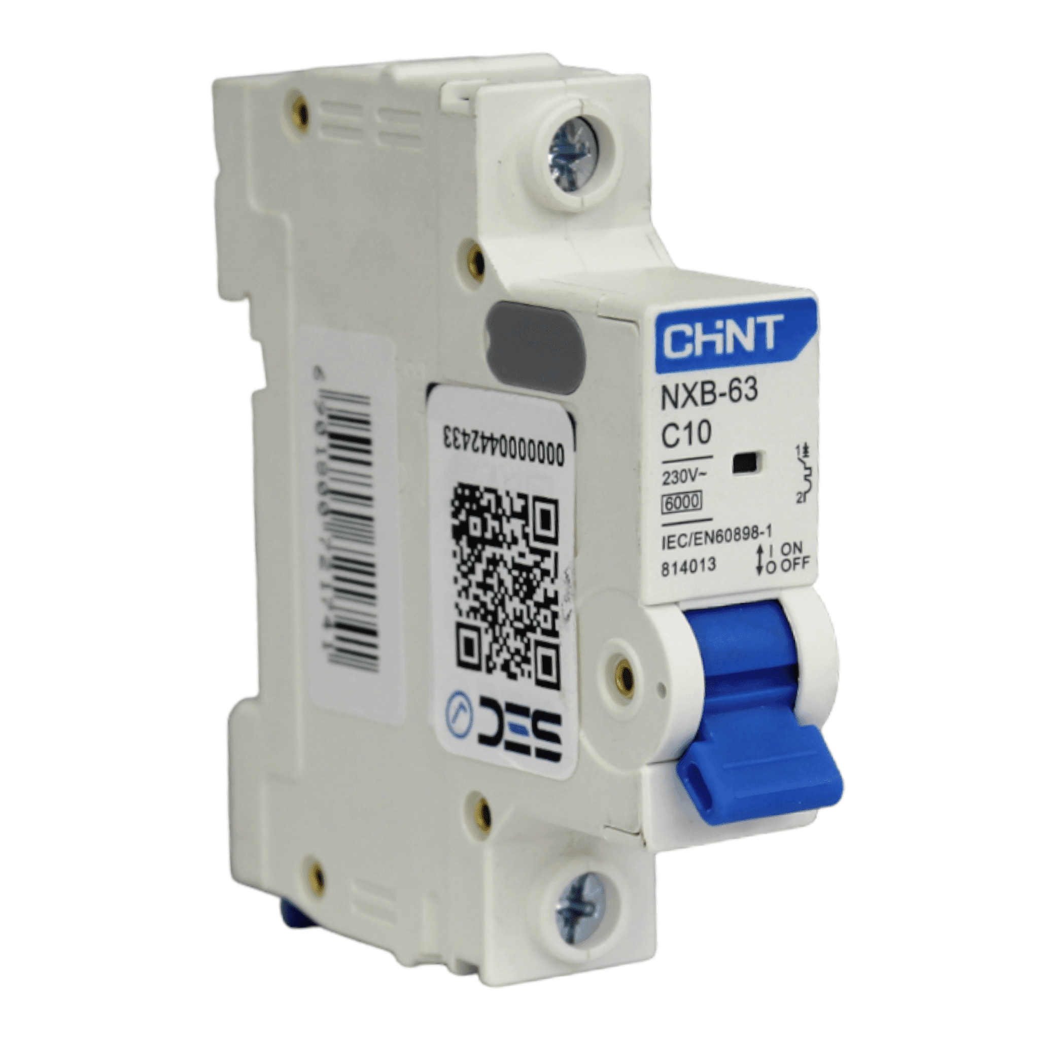 Automático 1x10A 6kA Curva C 230/400V NXB-63 Chint | Ferrelectrica Materiales Electricos