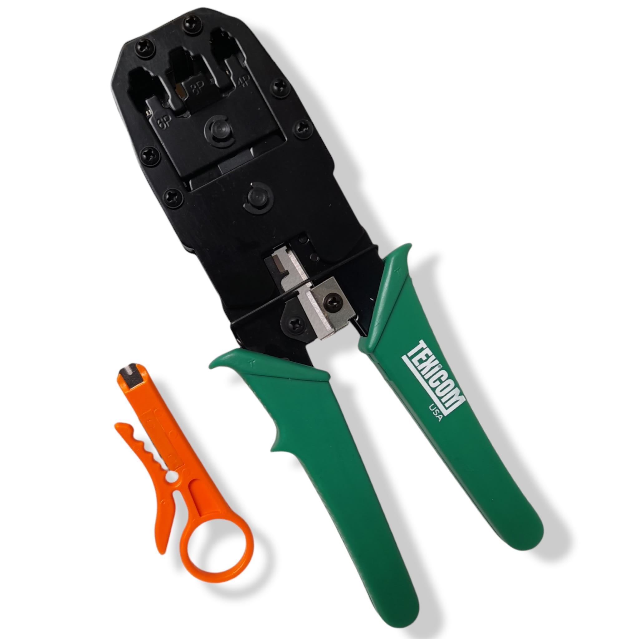 Crimpeadora Rj45 Rj11 Rj12 Pelacable de Red | Ferrelectrica SPA