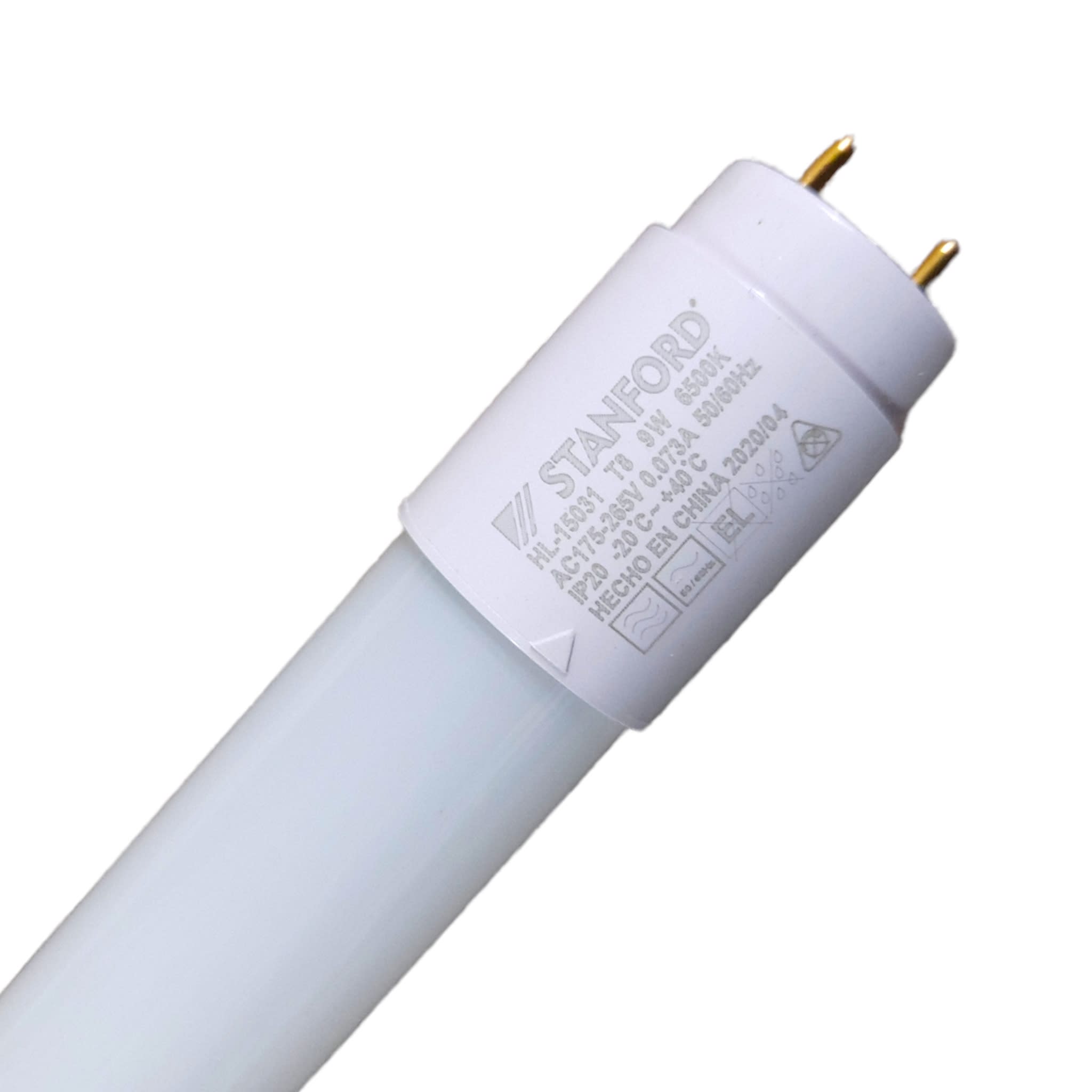 Tubo Led 9w T8 Vidrio 6000k 60 Cm | Ferrelectrica SPA