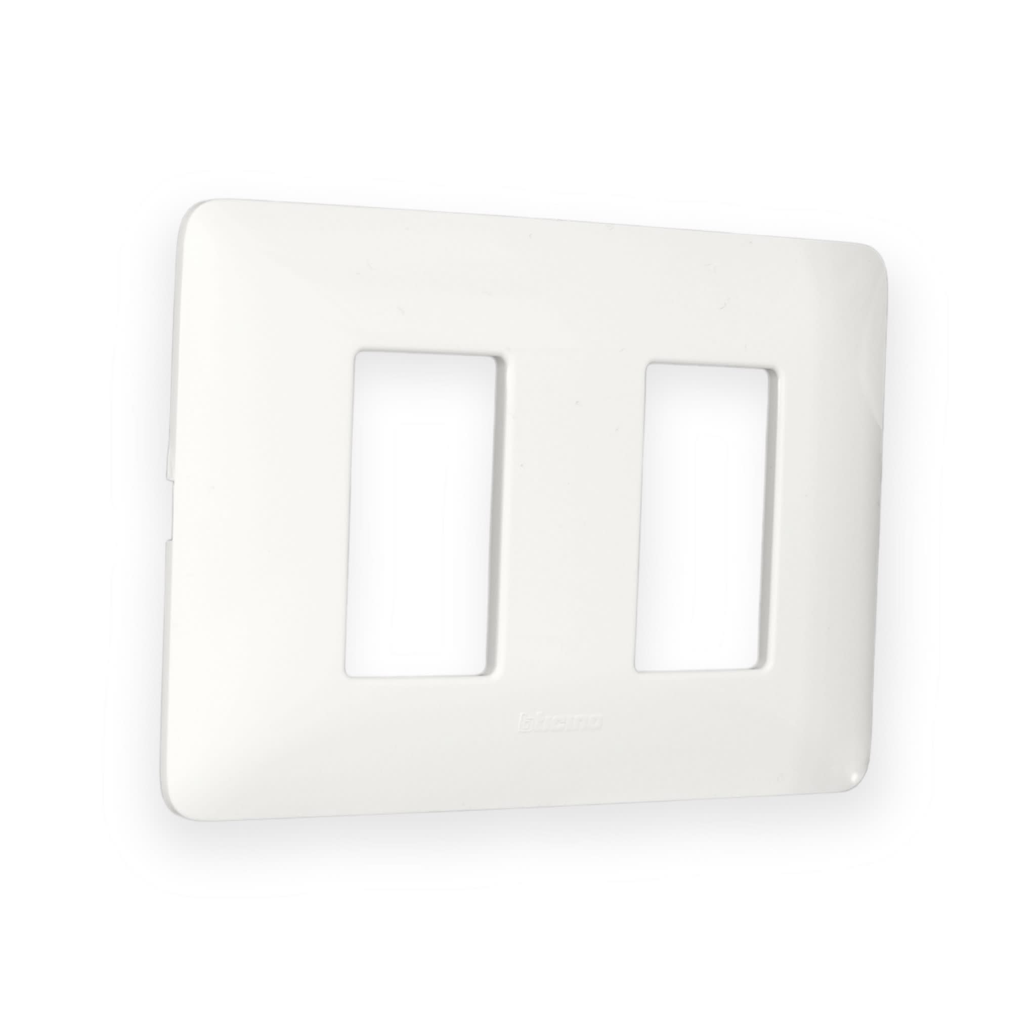 Placa 2 Mod. Blanco Matix AM503/2BN | Ferrelectrica SPA