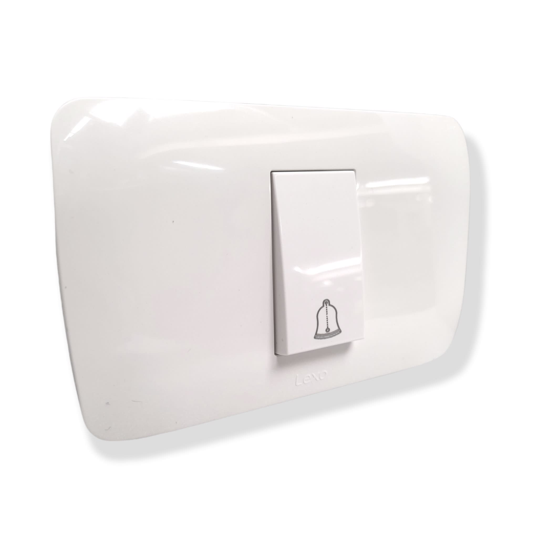 Interruptor timbre 10a Blanco LEXO | Ferrelectrica SPA