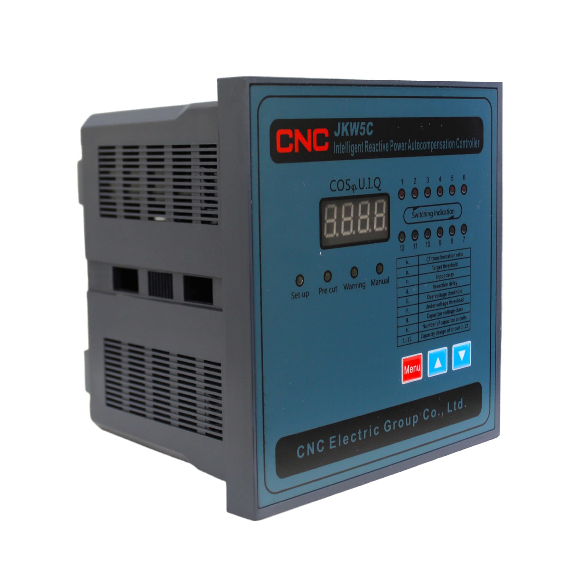 Controlador factor de potencia 6 pasos JKW5C-6 380V CNC | Ferrelectrica ...