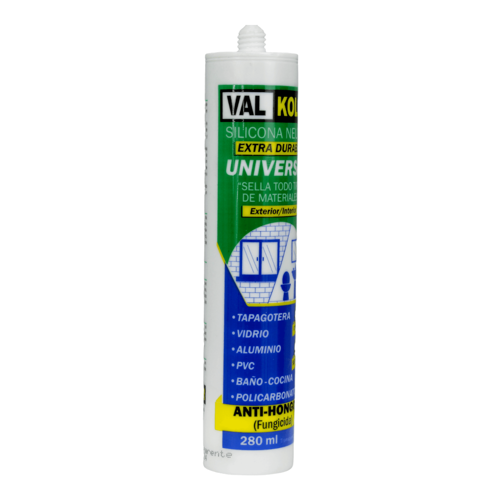Silicona universal 280ml anti hongo | Ferrelectrica Materiales Electricos
