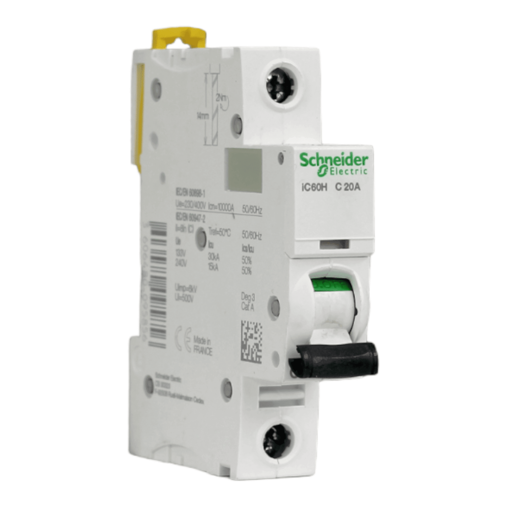 Automatico Monofasico 1X20A 15KA C IC60H SCHNEIDER | Ferrelectrica ...