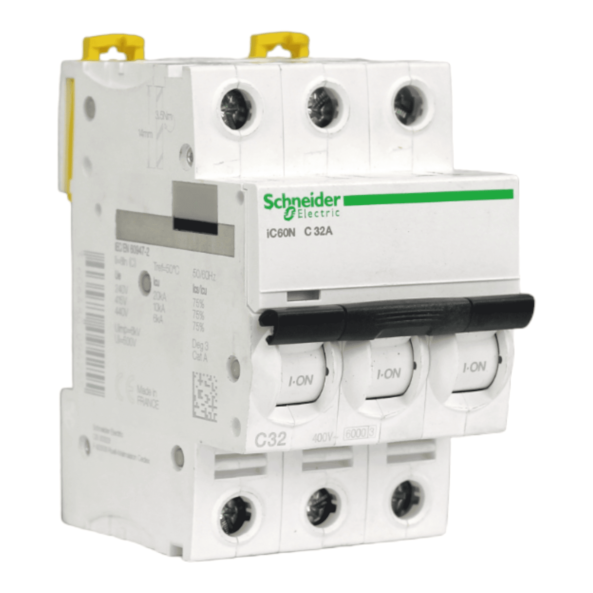 Automático 3x32A 10kA Curva C 230/400V IC60N Schneider | Ferrelectrica Materiales Electricos
