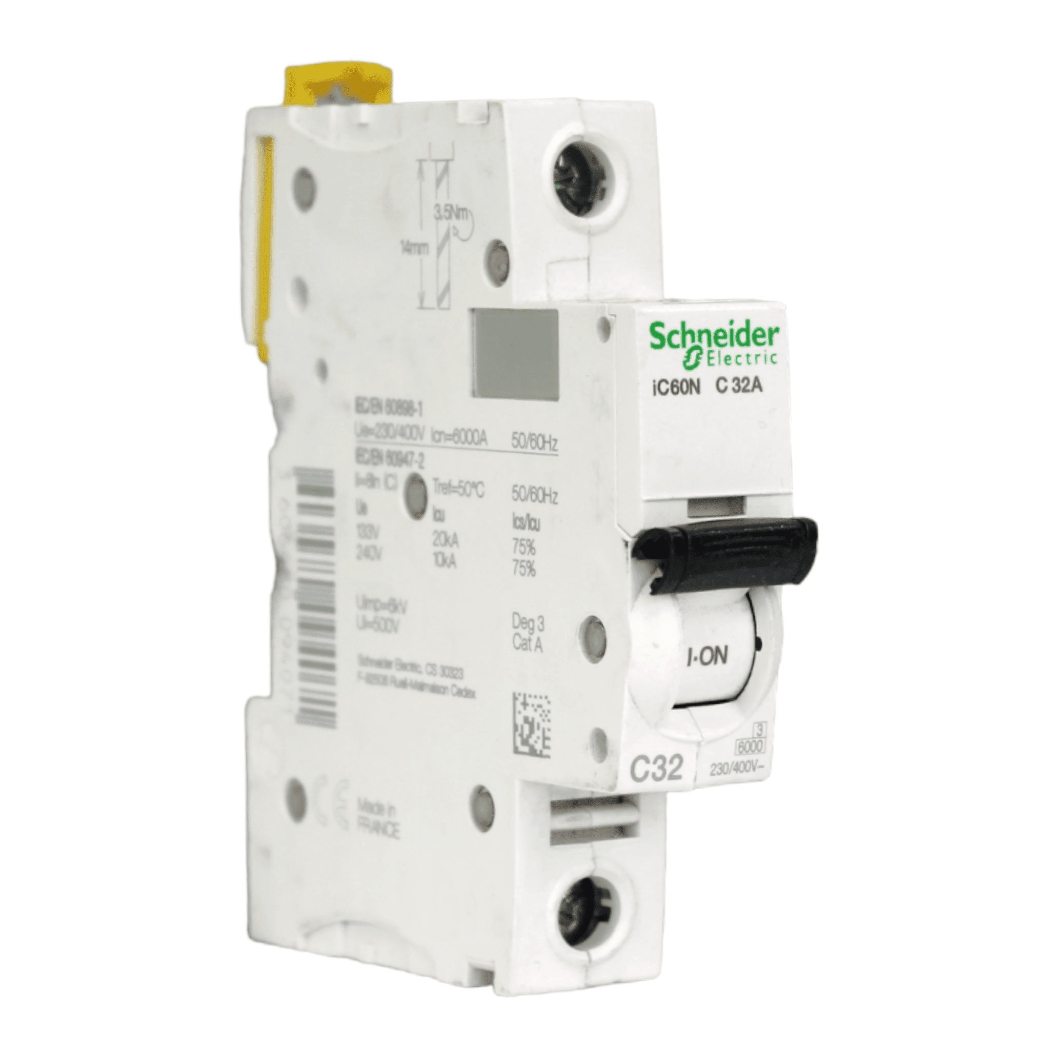 Automático 1x32A 10kA Curva C 230/400V IC60N Schneider | Ferrelectrica ...