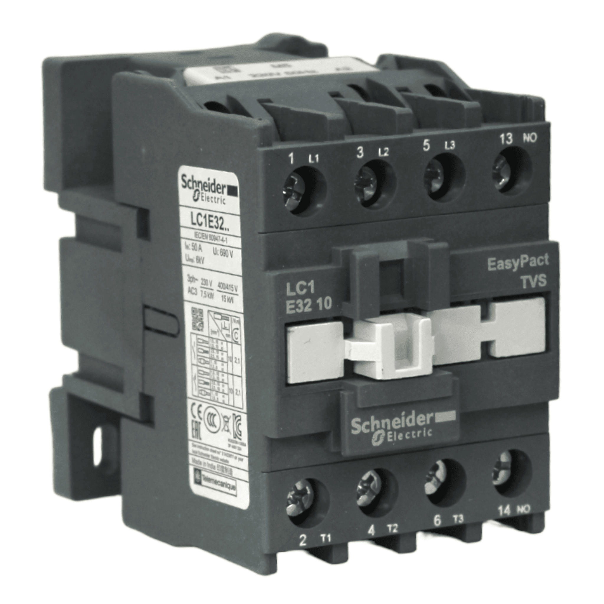 Contactor 3 Polos 32A 220v 50hz LC1E3210M5 SCHNEIDER | Ferrelectrica ...