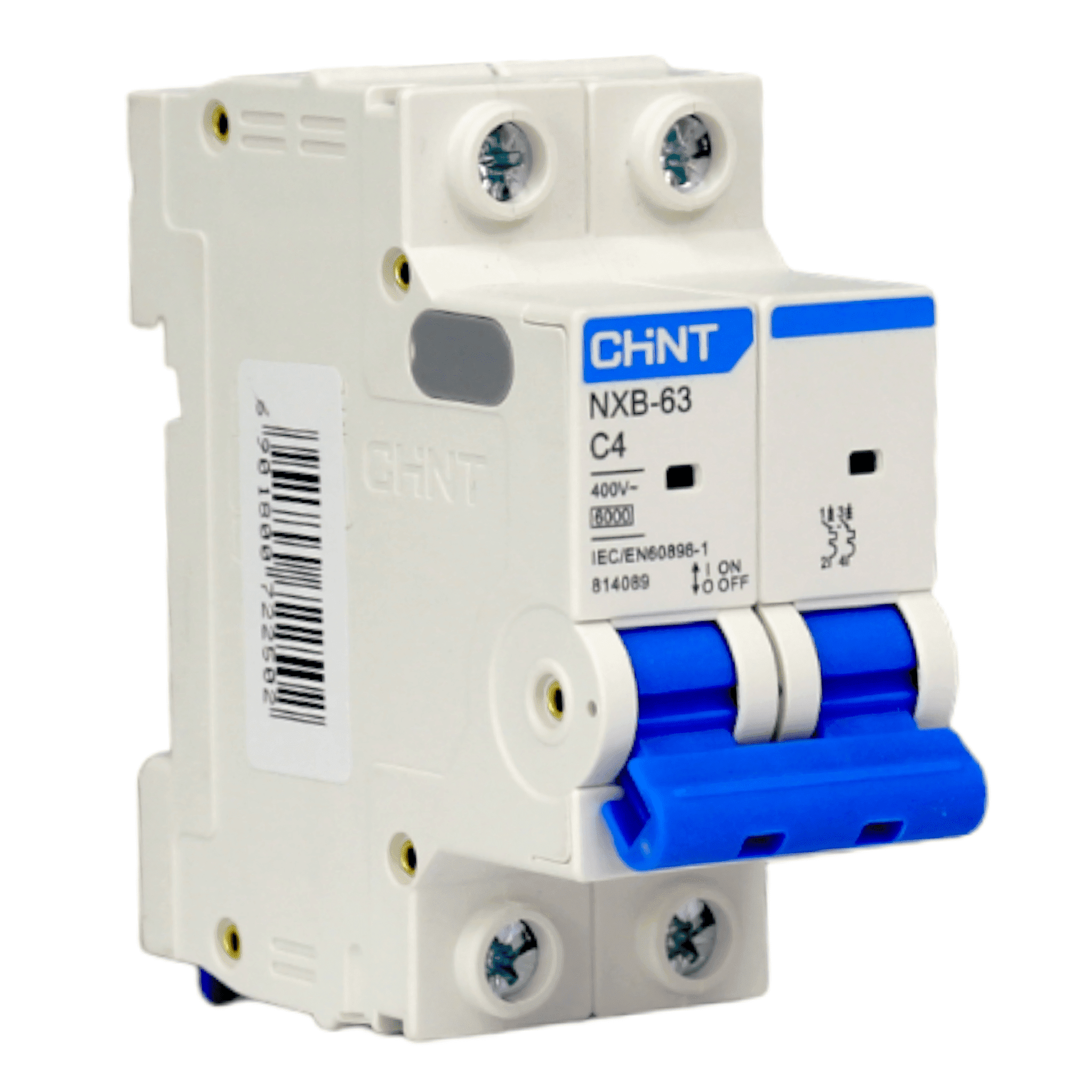 Automático 2x4A 6kA Curva C 230/400V NXB-63 Chint | Ferrelectrica Materiales Electricos