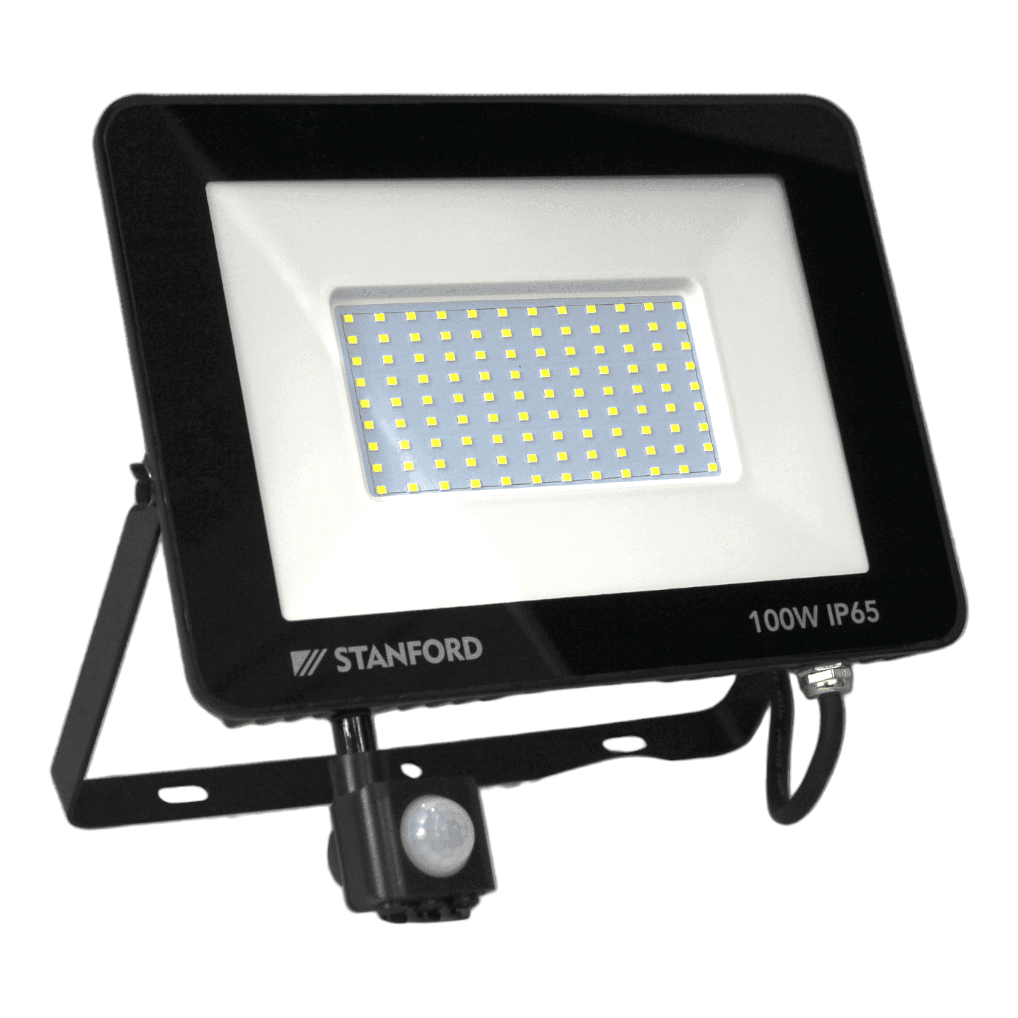 Proyector Slim Negro C/Sensor 100w 6500k | Ferrelectrica SPA