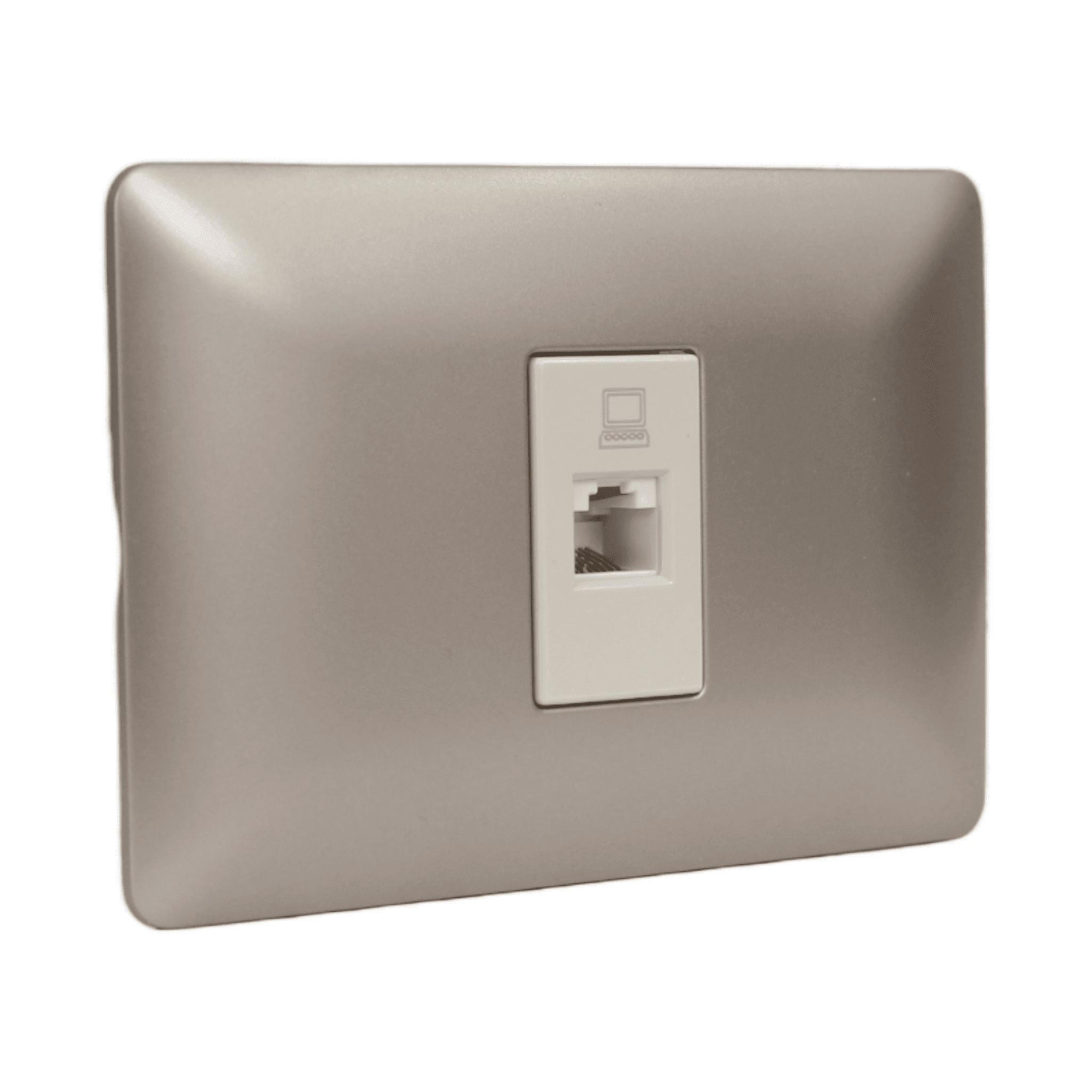 Toma rj45 cat5 ethernet mtx champagne 3943 STANFORD | Ferrelectrica ...