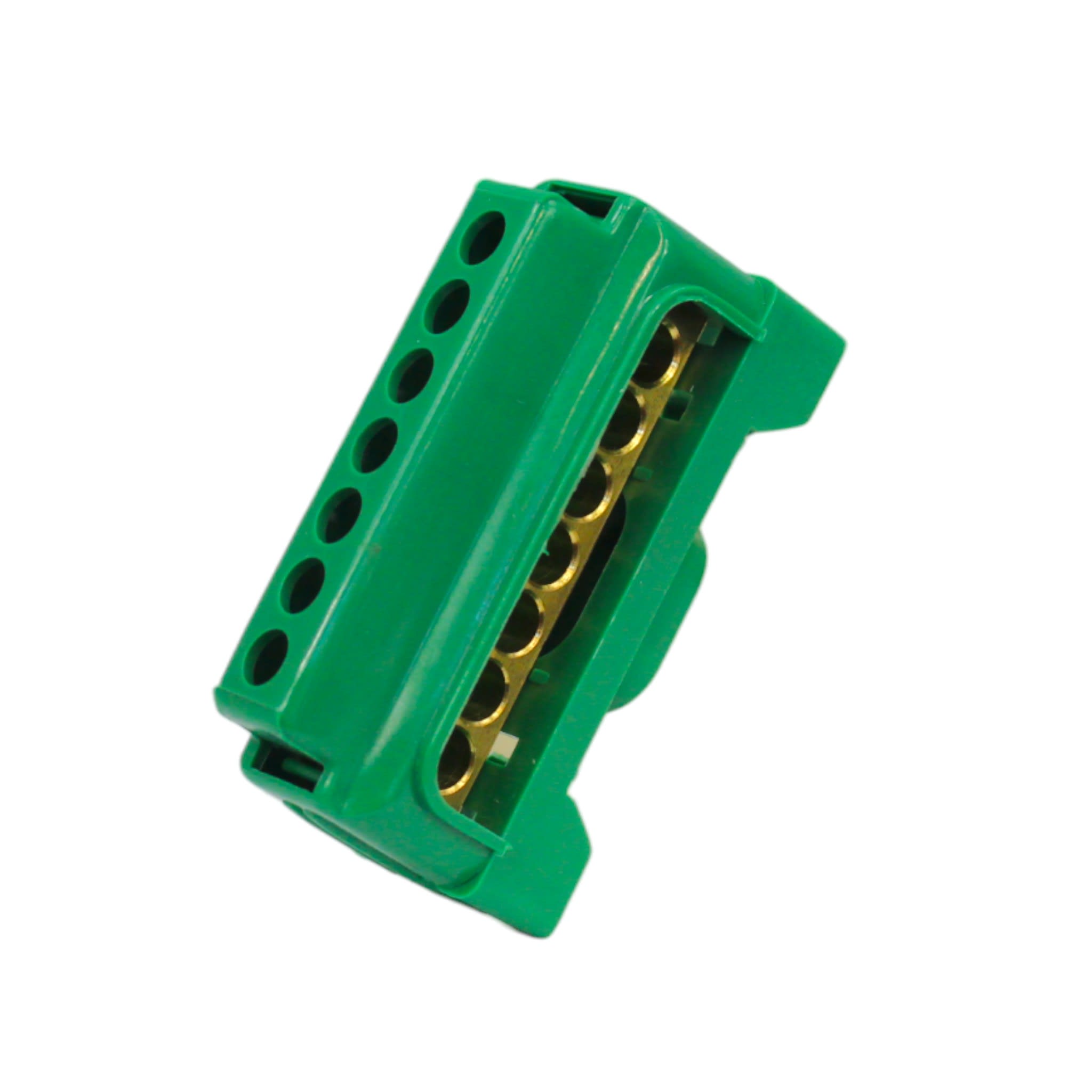 Regleta Riel Din Aislada Tierra Verde 7 Pts 63a | Ferrelectrica ...