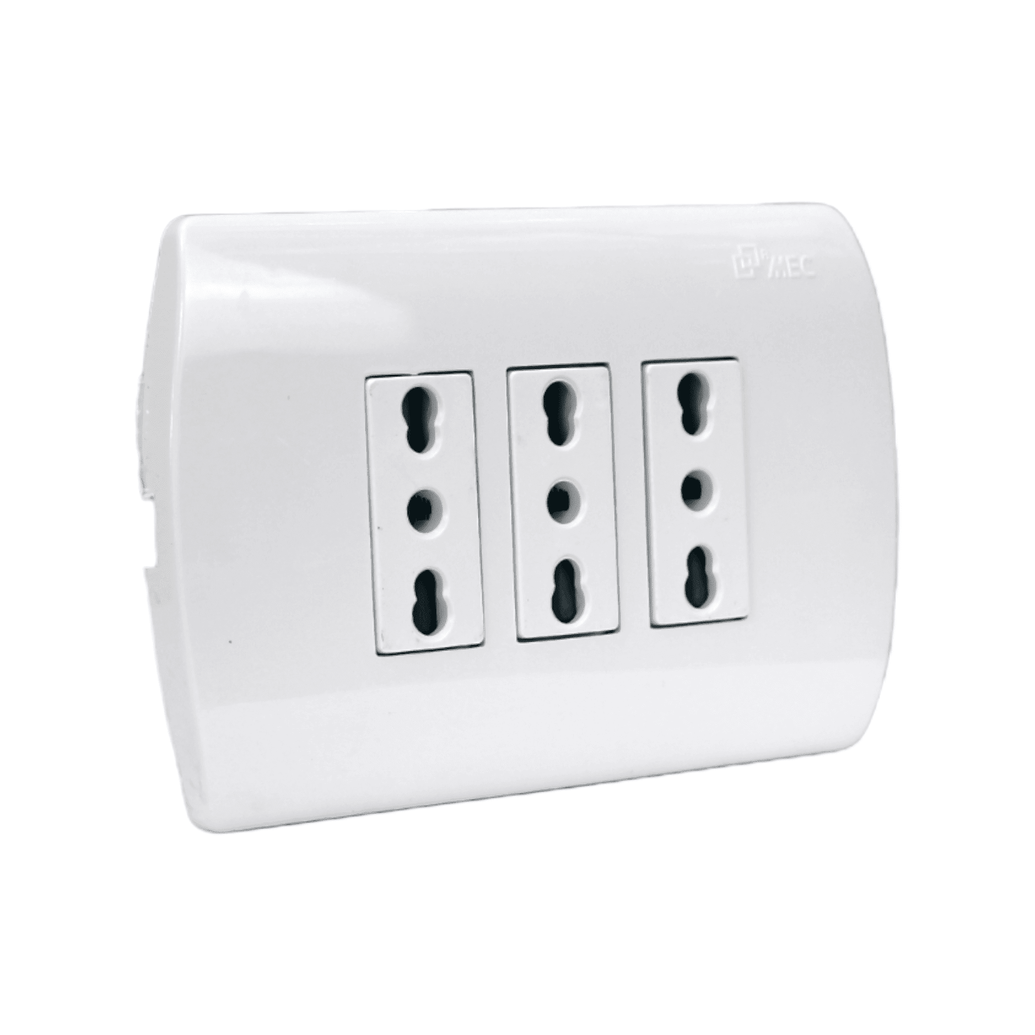 Tomacorriente Triple 10/16a 250v Armado Mec Aris Certificado ...
