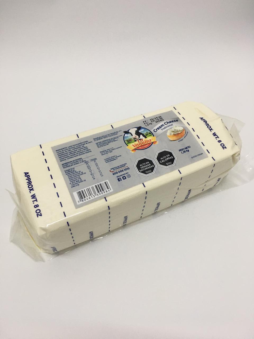 CREAM CHEESE VAQUITA 1,36KG | Frezco Ingredientes Bakery