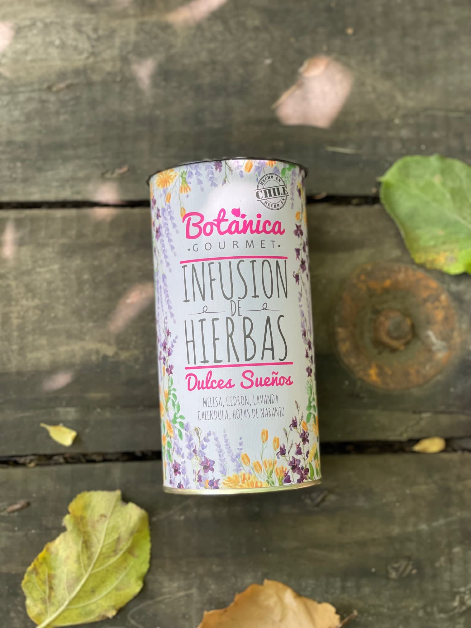 tarro infusión de hierbas dulces sueños | Botánica Gourmet