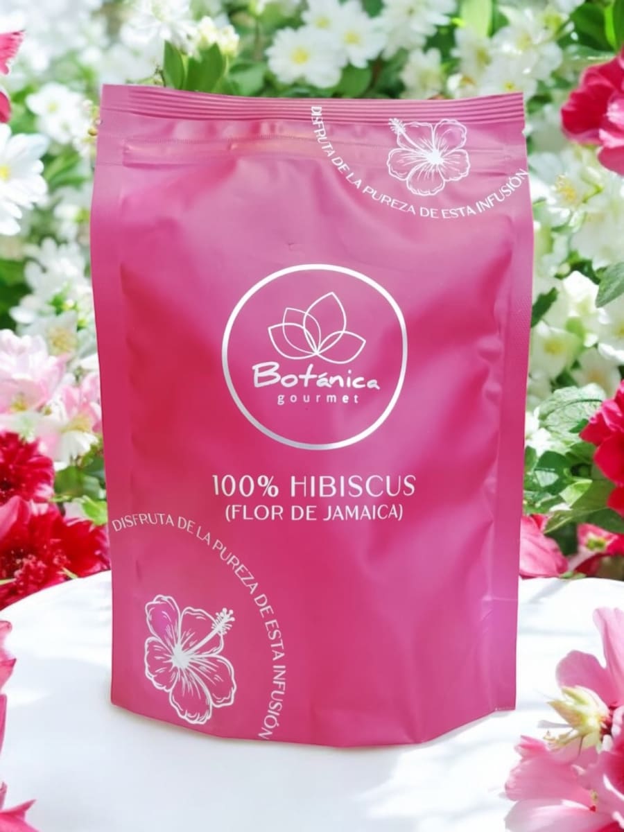 INFUSIÓN 100% HIBISCUS FLOR DE JAMAICA | Botánica Gourmet