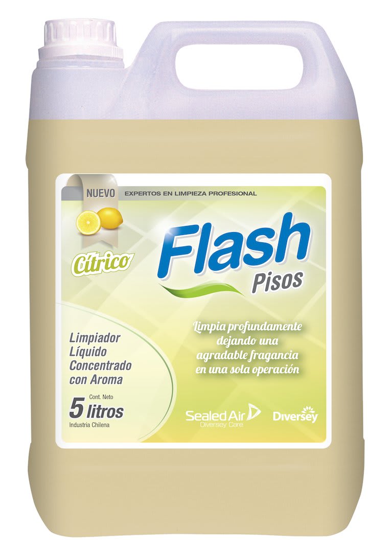 LIMPIADOR FLASH FRAGANCIAS CITRICO 5 LT | Comercial Masol Ltda.