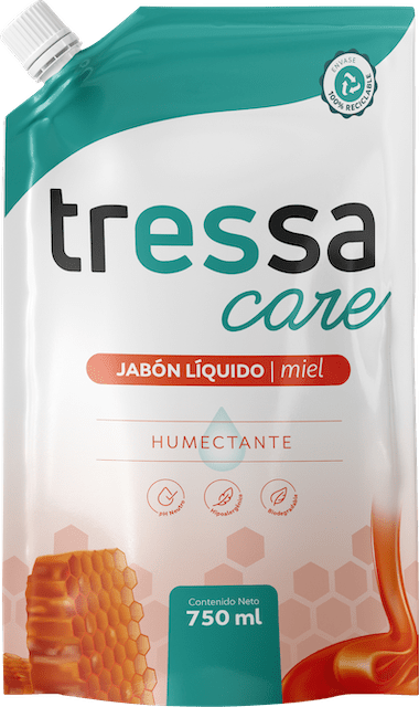 JABON MIEL HUMECTANTE D/PACK 750 ML TRESSA | Comercial Masol Ltda.