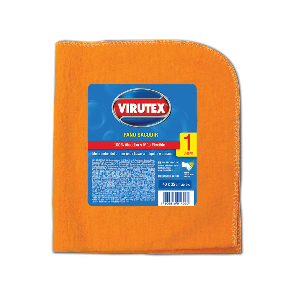 PAÑO SACUDIR 40 X 35 CM VTX PRO | Comercial Masol Ltda.