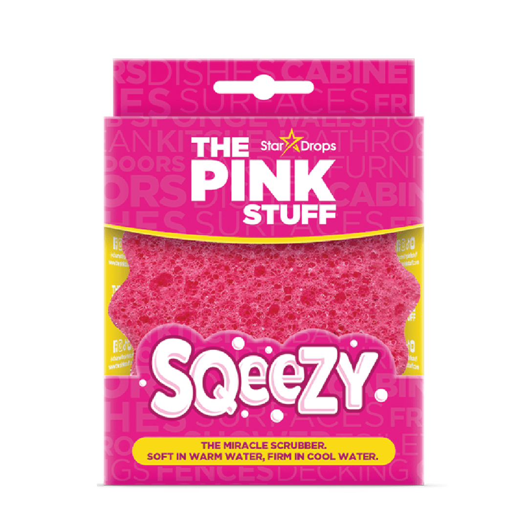 ESPONJA SQEEZY THE PINK STUFF | Comercial Masol Ltda.