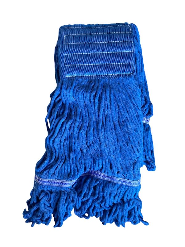 MOPA ALGODON CON FALDON AZUL 16 OZ | Comercial Masol Ltda.