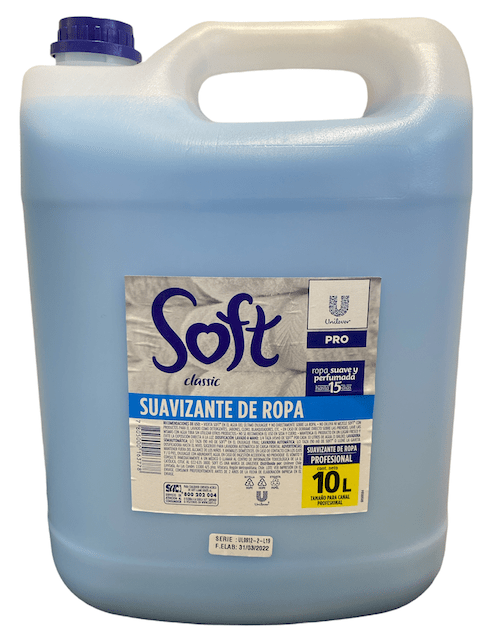SUAVIZANTE SOFT 10 LT | Comercial Masol Ltda.