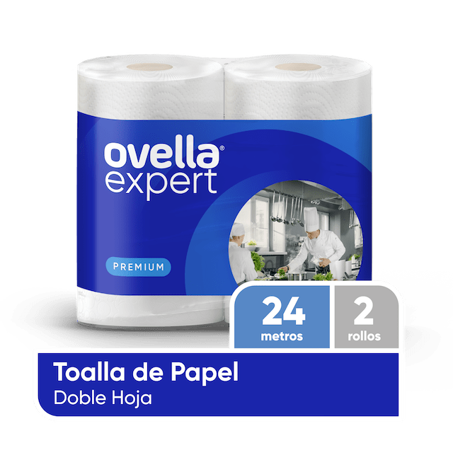 TOALLA ROLLO COCINA OVELLA 2 X 24 MT | Comercial Masol Ltda.