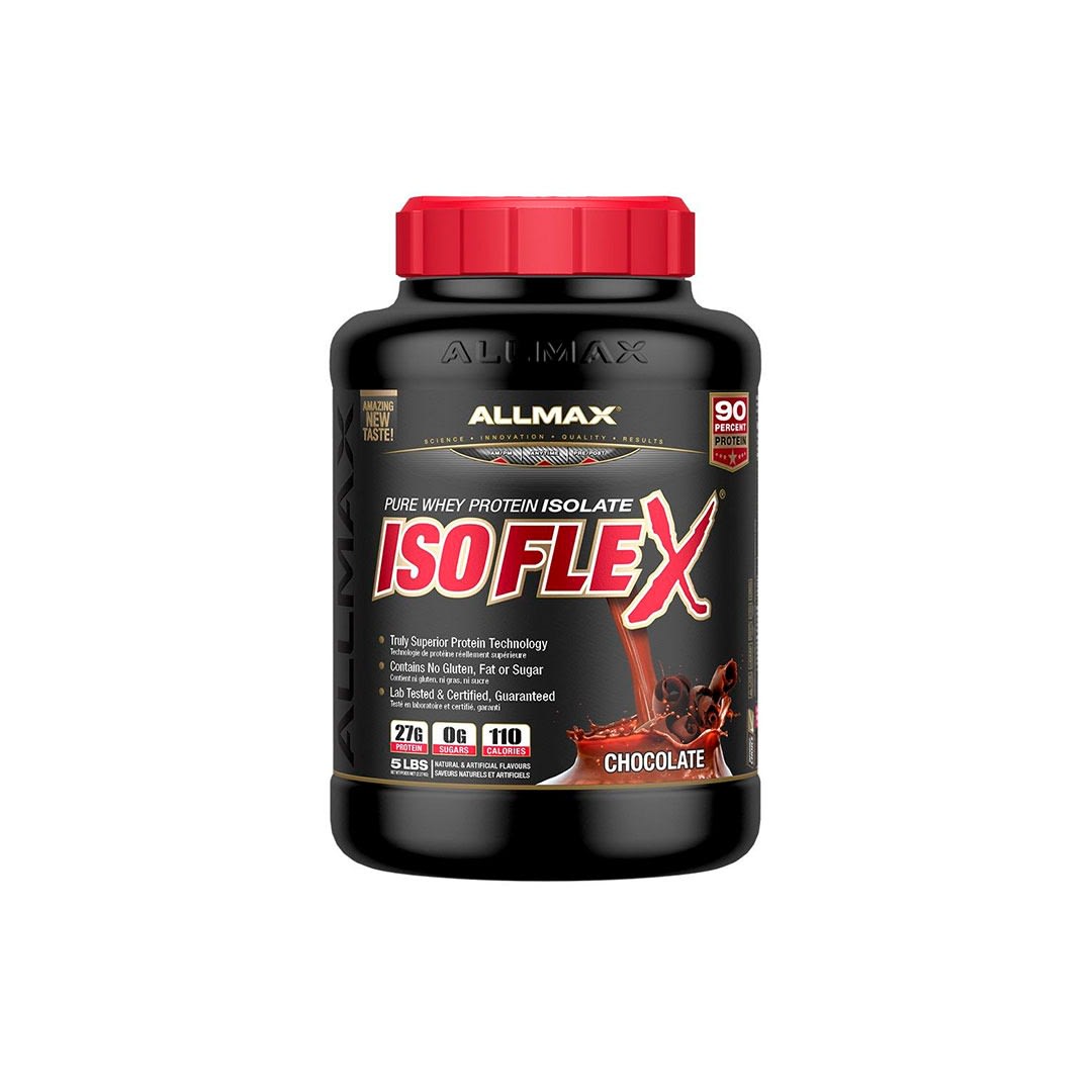 PROTEINA ISOFLEX ALLMAX (5 LB) | Suplementos Gold | Tienda de suplementos alimenticios y deportivos.