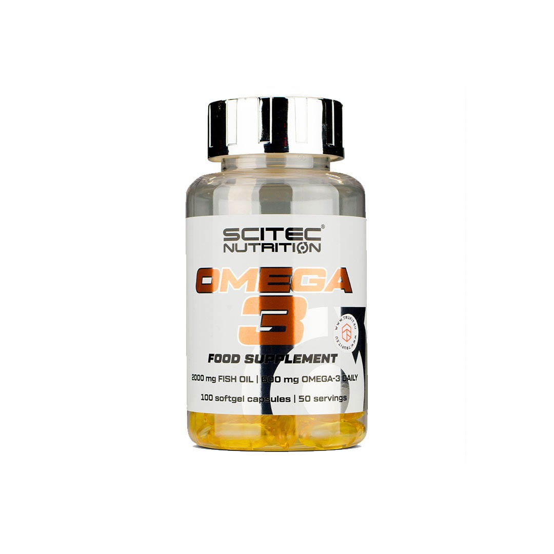 OMEGA 3 SCITEC NUTRITION (100 CAPS) | Suplementos Gold | Tienda de ...