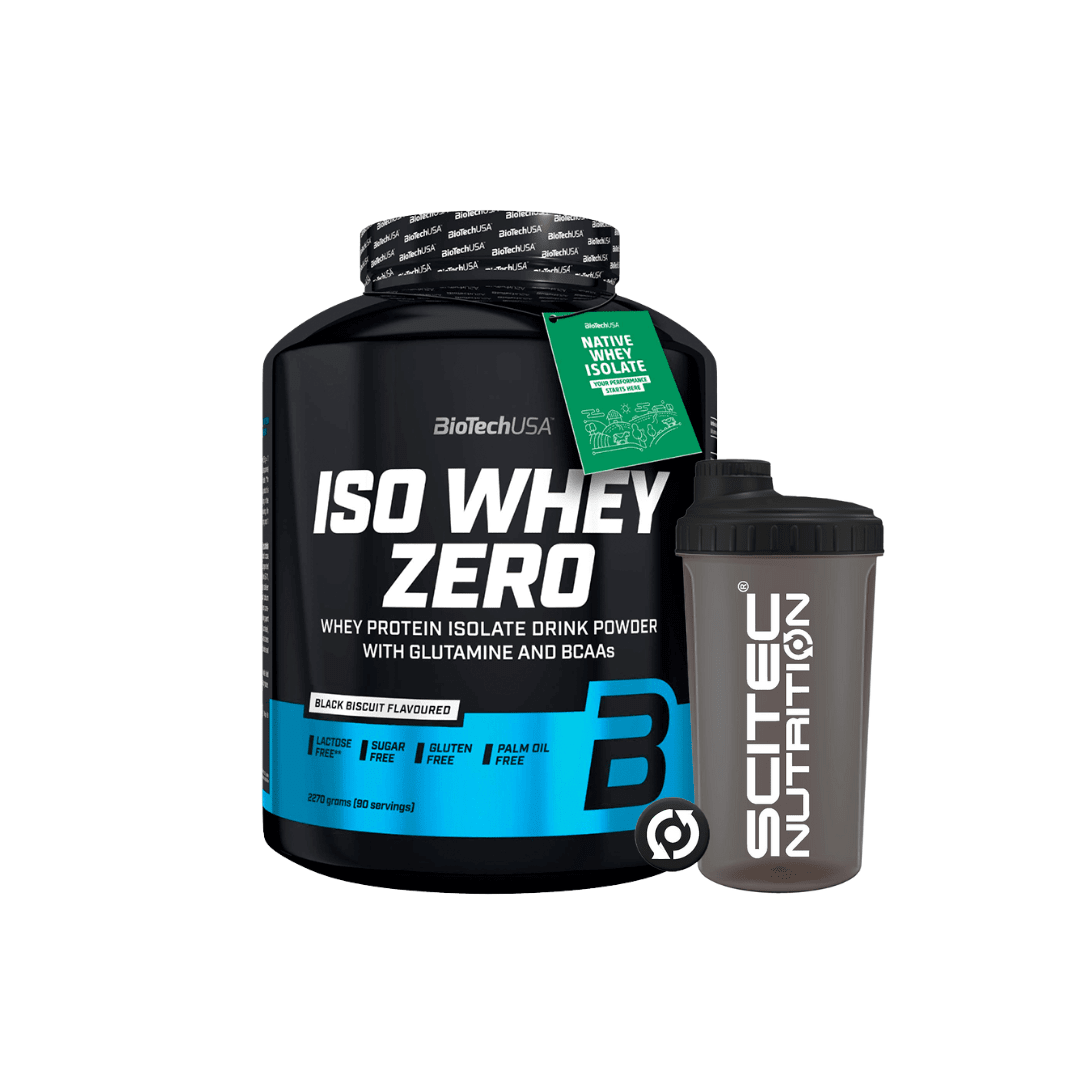 PROTEINA ISO WHEY ZERO (5 LB) + SHAKER SCITEC DE REGALO | Suplementos ...