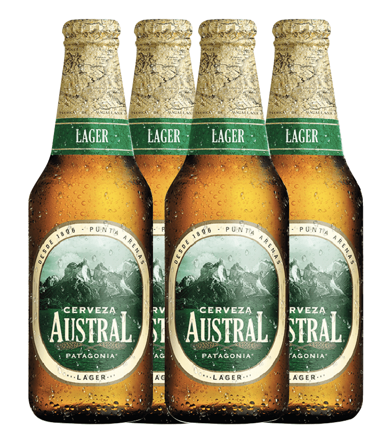 AUSTRAl LAGER X4 330 ML | Botilleria Los Arcos