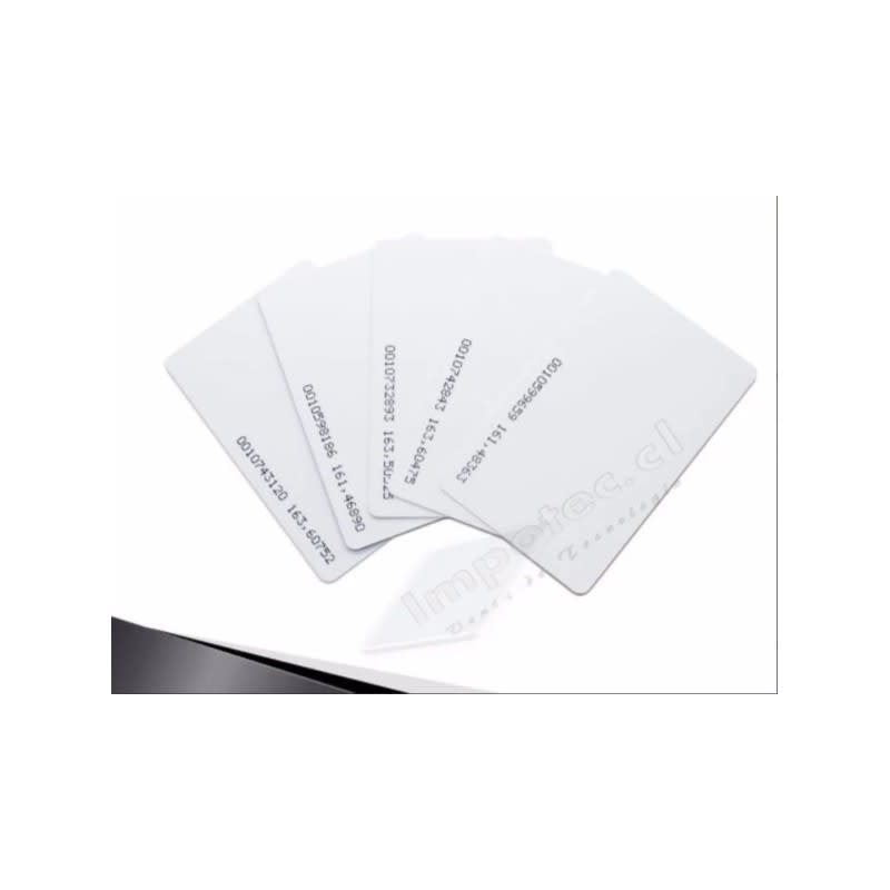 Pack 100 Unidades Tarjeta Rfid 125 Khz Impotec | Impotec