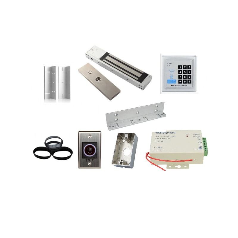 Kit Completo Control de Acceso con Cerradura 350kg | Impotec