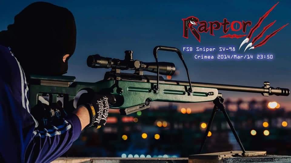 SNIPER RAPTOR SV-98 VERSION DE LUJO | KUSTOM TACTICAL