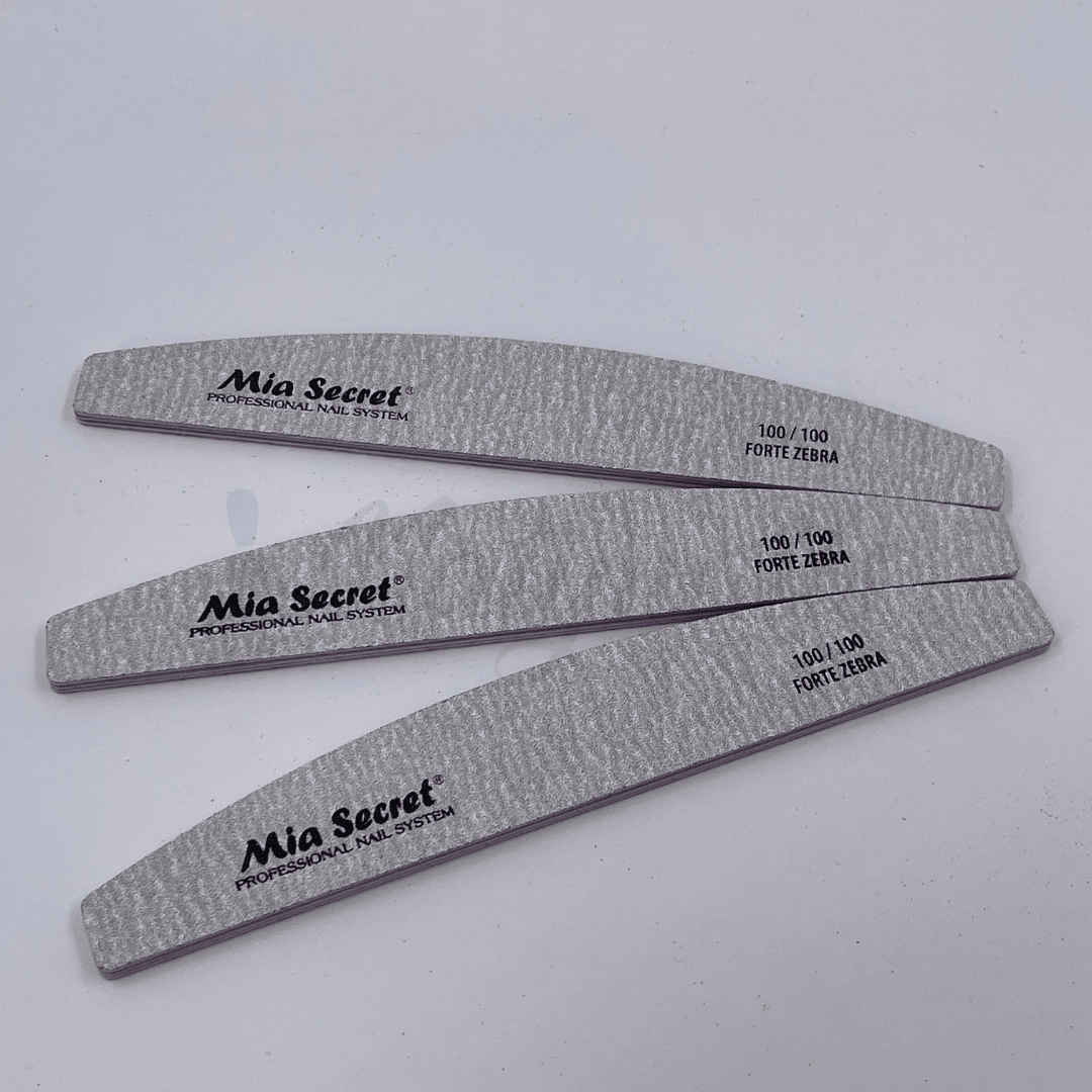 LIMA 100/100 NAIL FILE FORTE ZEBRA - MIA SECRET | Naty Nails
