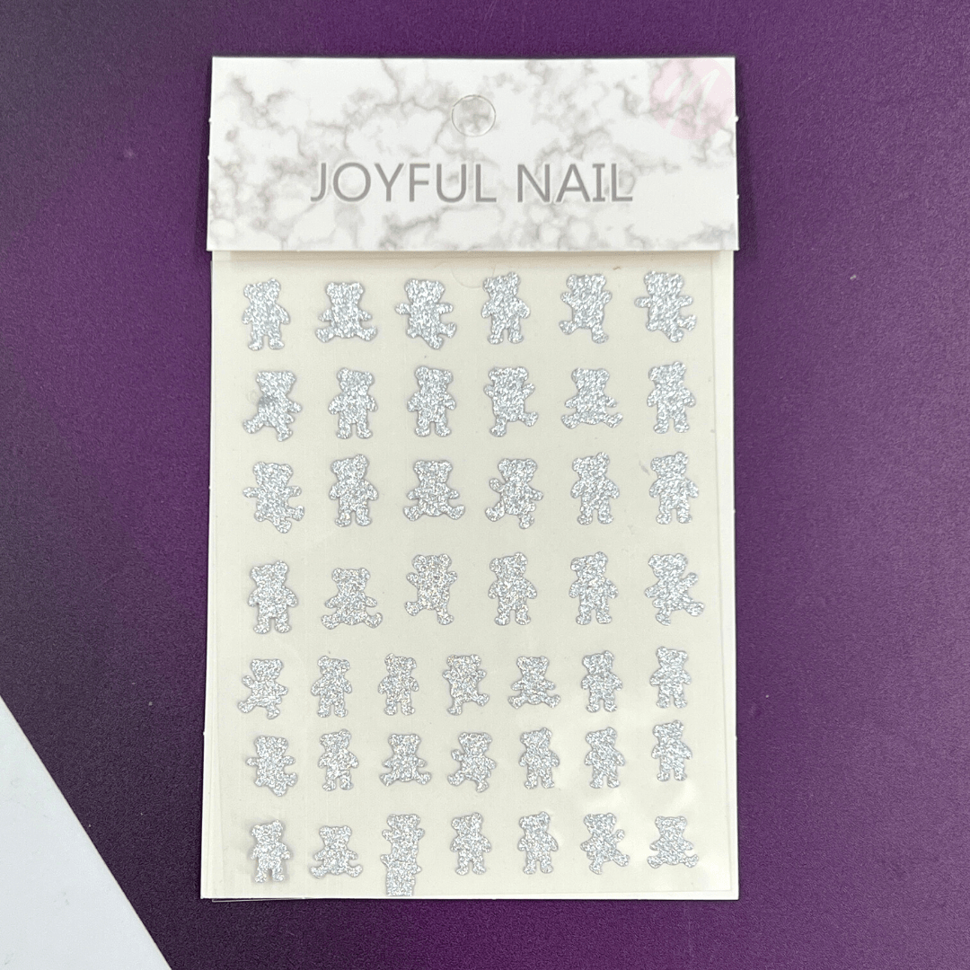 STICKERS BRILLOS OSITO | Naty Nails